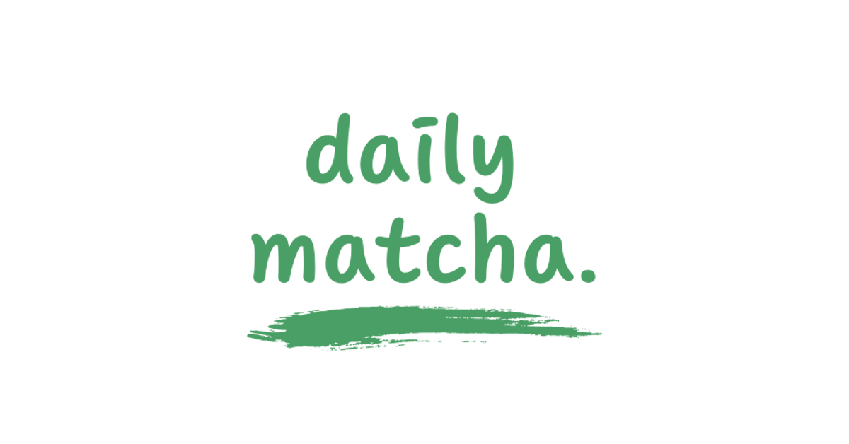 Daily Matcha | Premium Organic Matcha Latté
